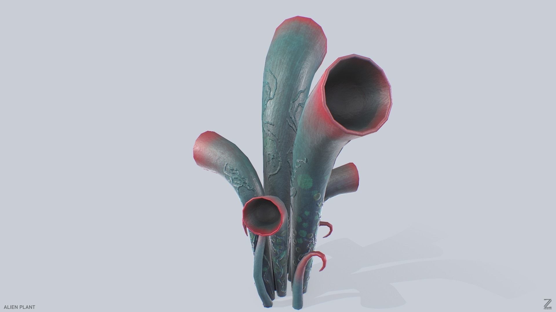 Alien Plant 3D Model - TurboSquid 2234127