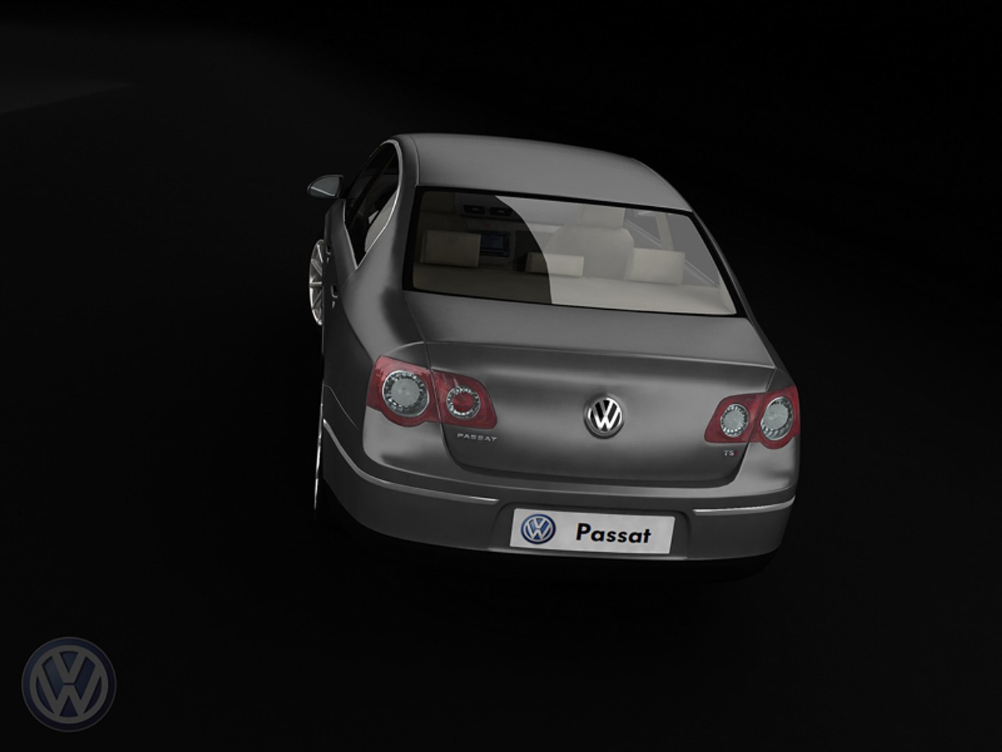 3d model passat b6