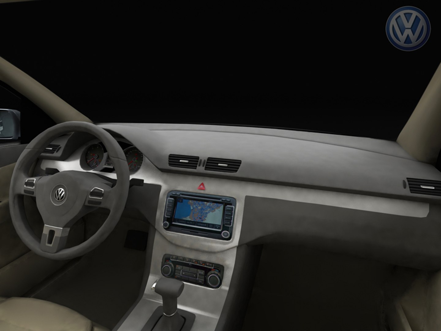 3d model passat b6