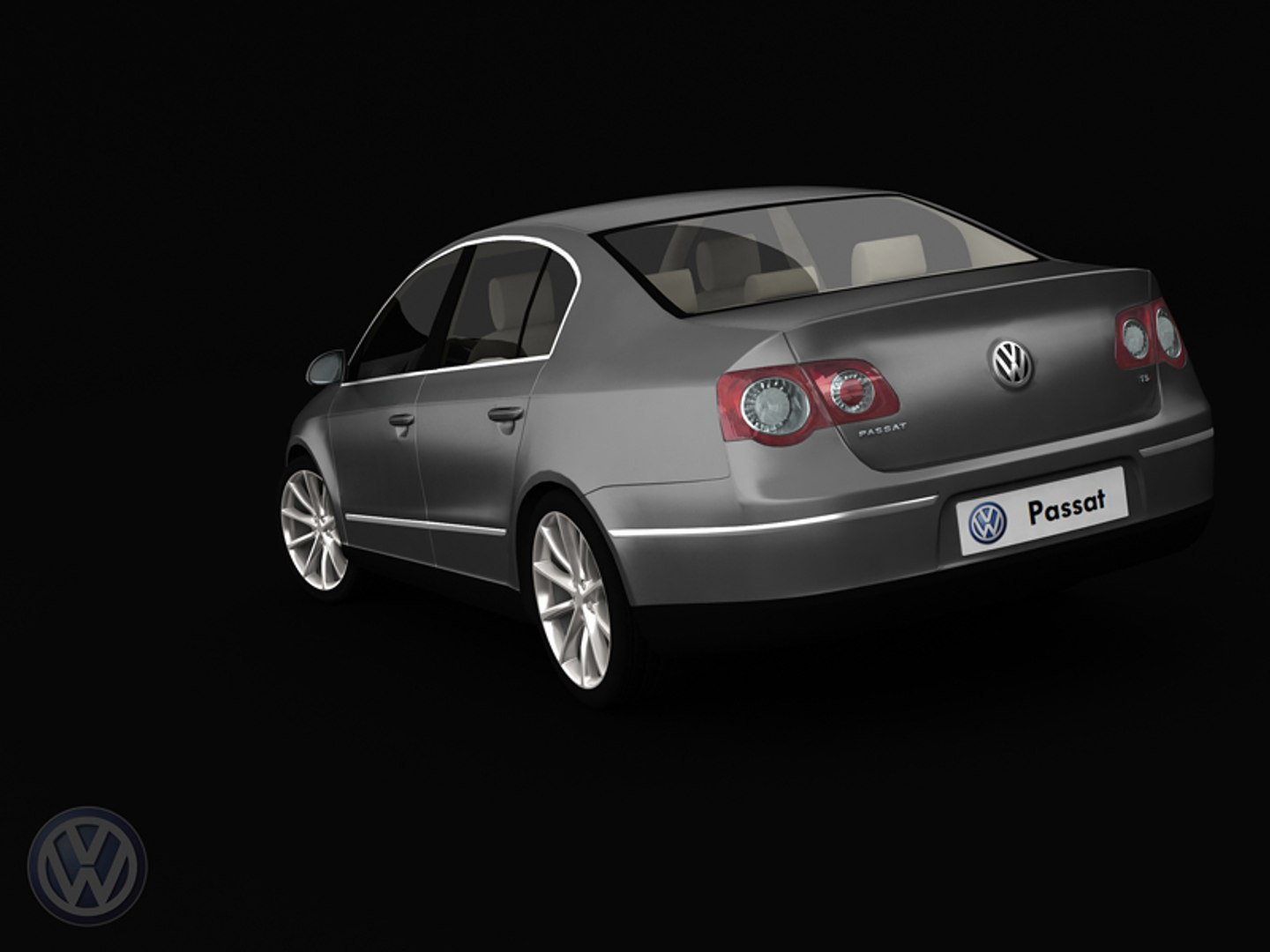 3d model passat b6