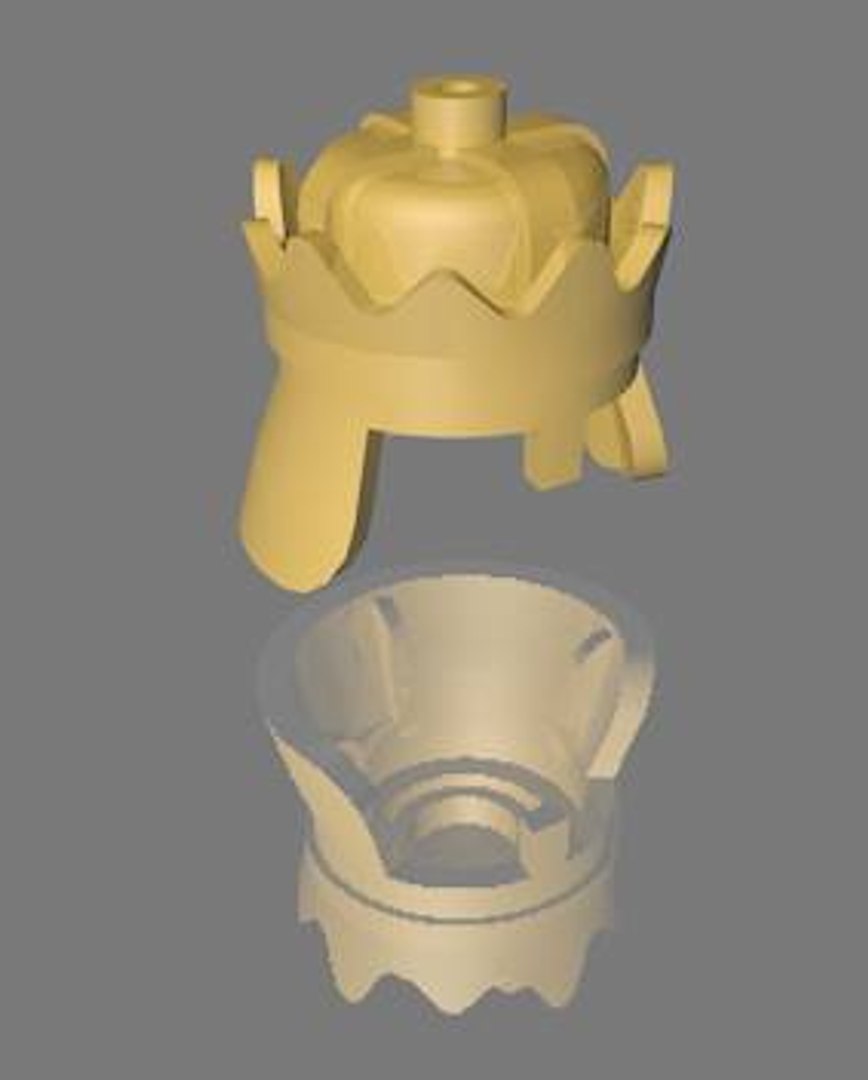 Dxf Lego King Crown