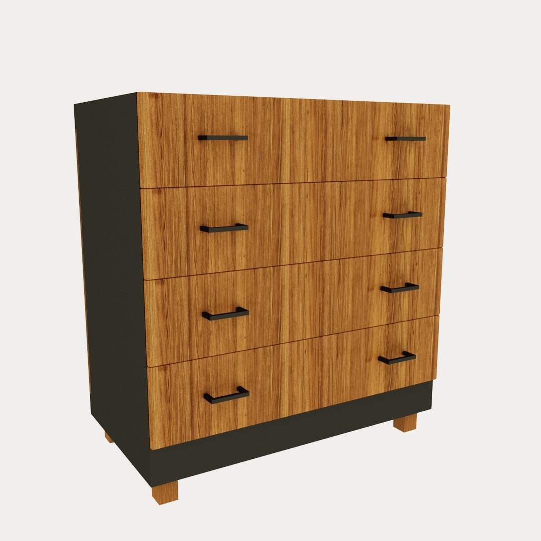 3D dresser - TurboSquid 1765520