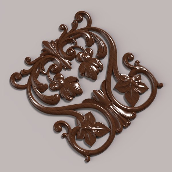 modelo 3d Decoración tallada DeC.035 - TurboSquid 1538984