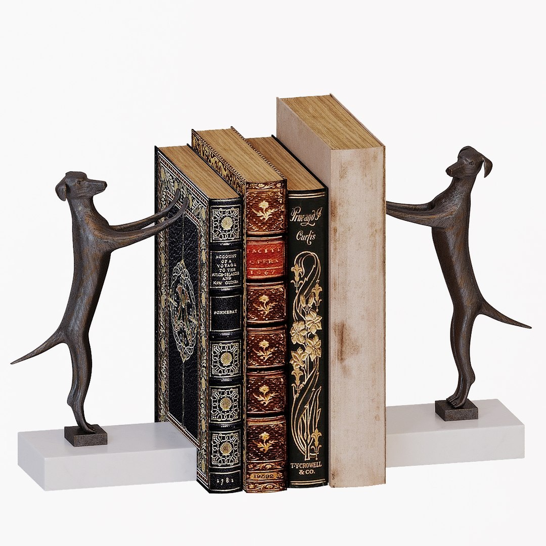 3D golden retriever bookends - TurboSquid 1573930