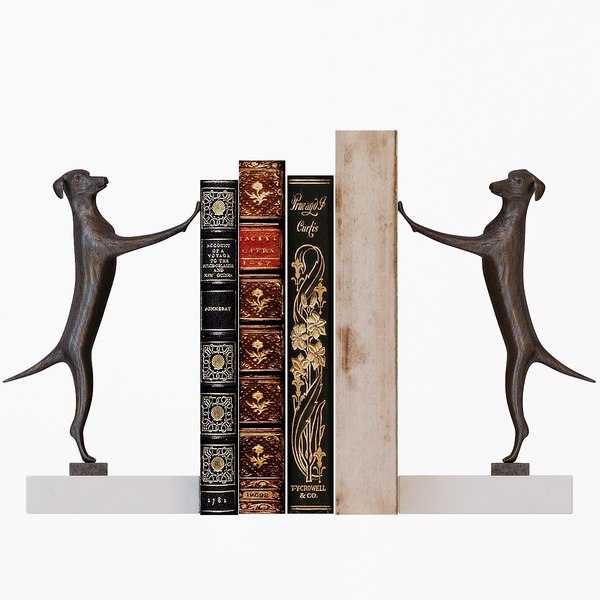 3D golden retriever bookends - TurboSquid 1573930
