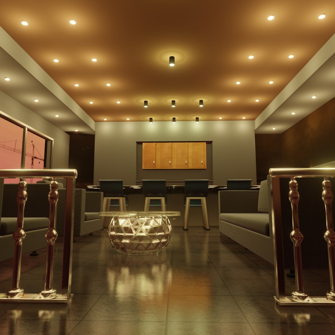 Reception Interior 3D - TurboSquid 1496553