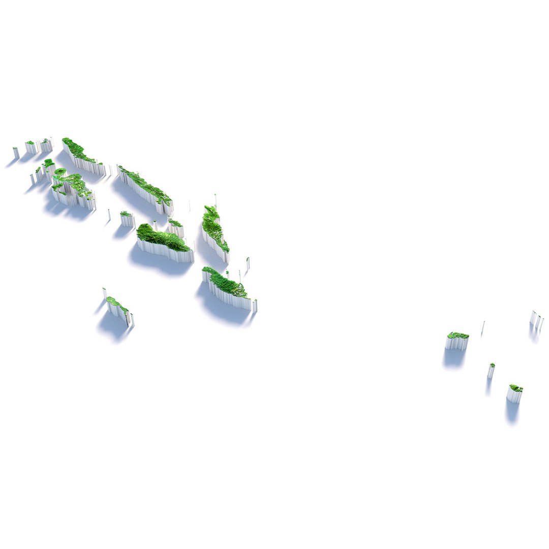 Solomon Islands Solomon Aelan Terrain Map 3D Model - TurboSquid 2336735