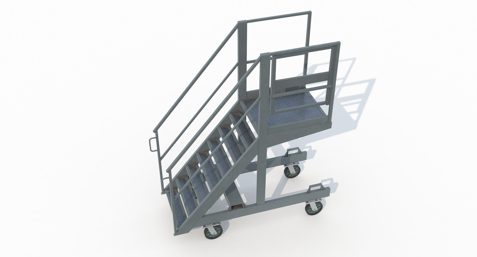 3D Mobile Stairs 3 Model - TurboSquid 2288403