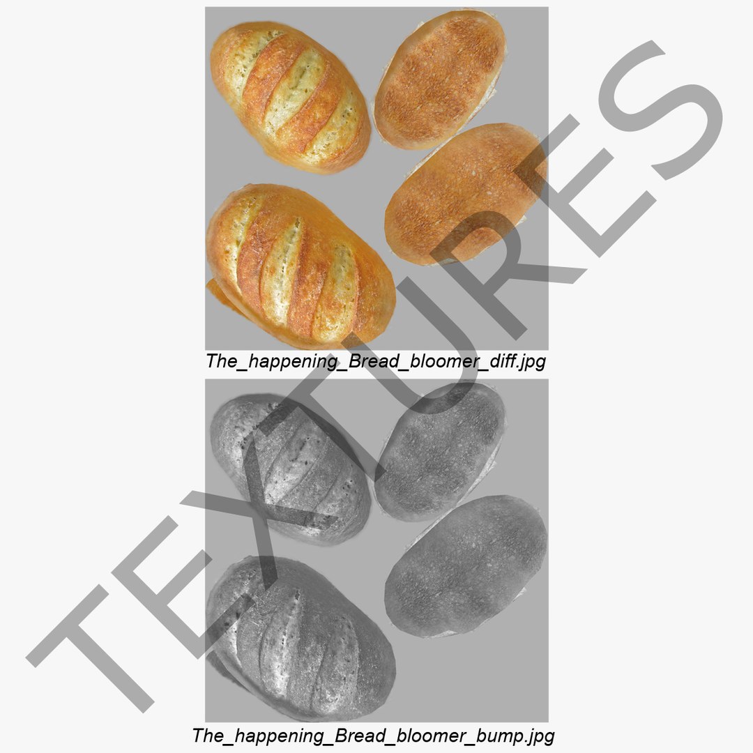 3d bread 2 model