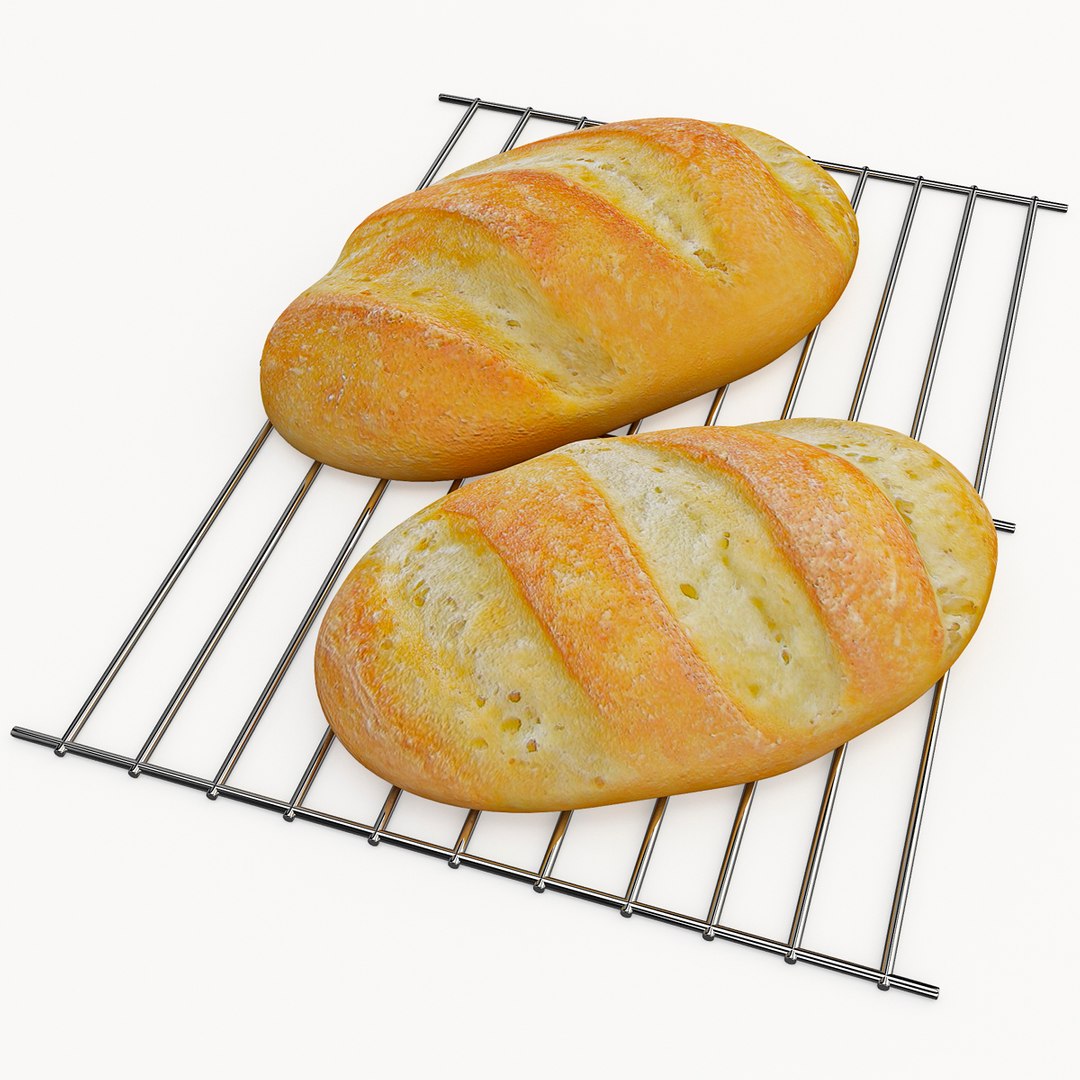 3d bread 2 model