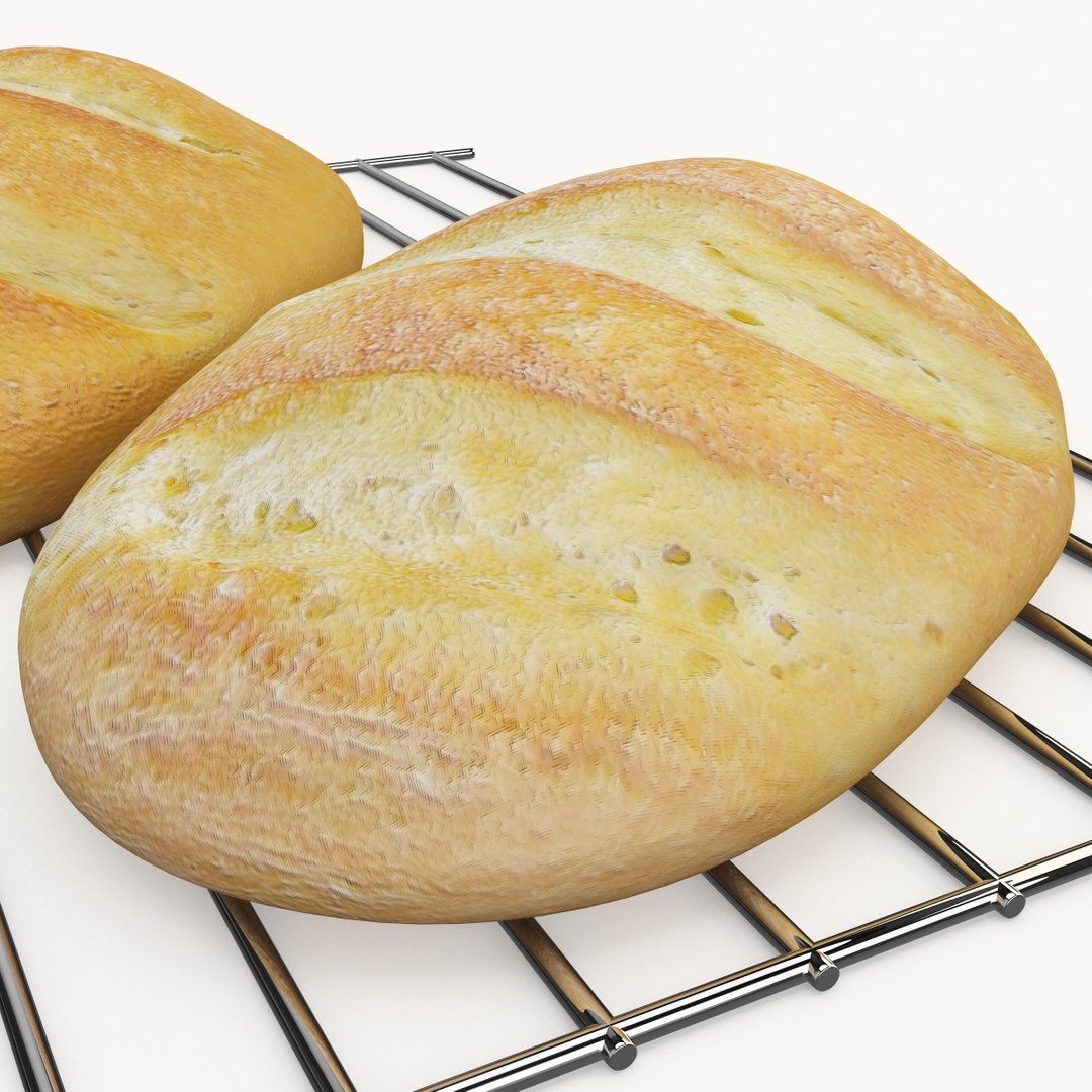 3d bread 2 model