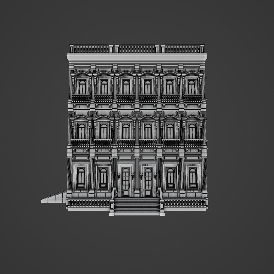 MODULAR BUILDING WITH INTERIOR KITBASH 06 3D Model - TurboSquid 2264959