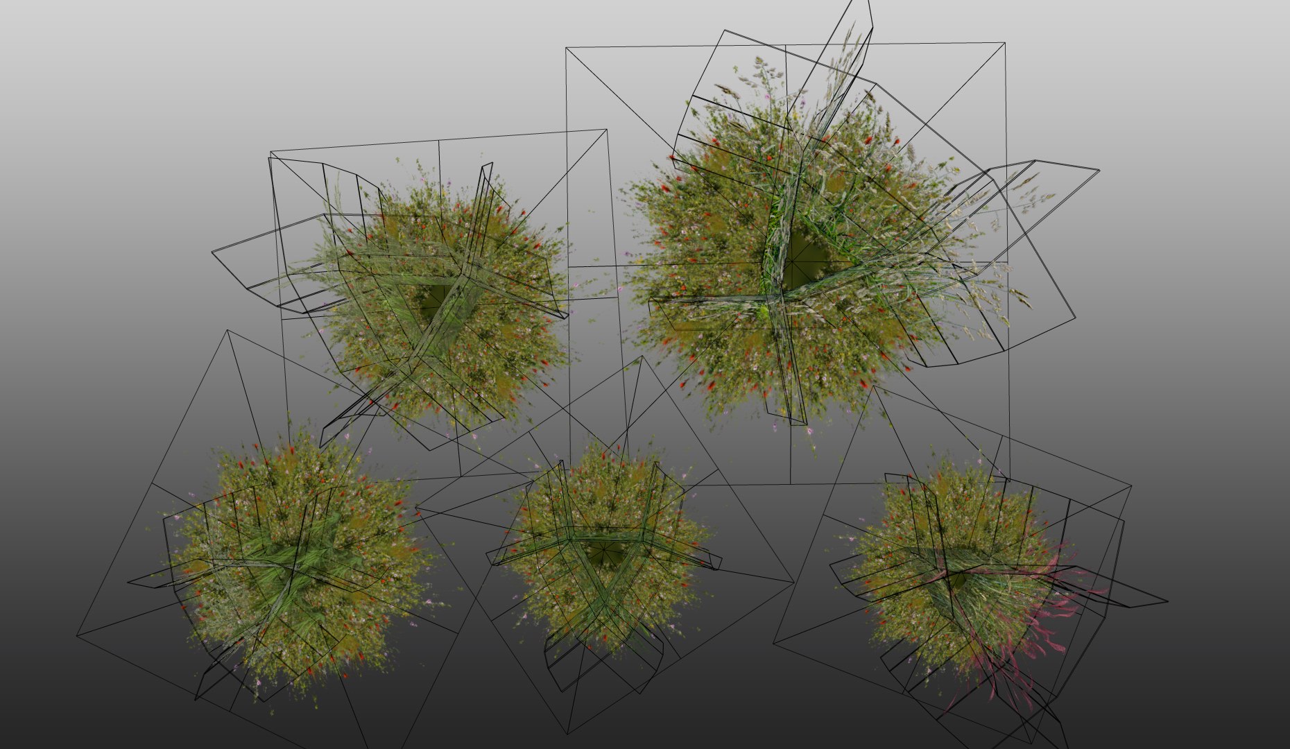 3D Nature Grass Flora - TurboSquid 1480508