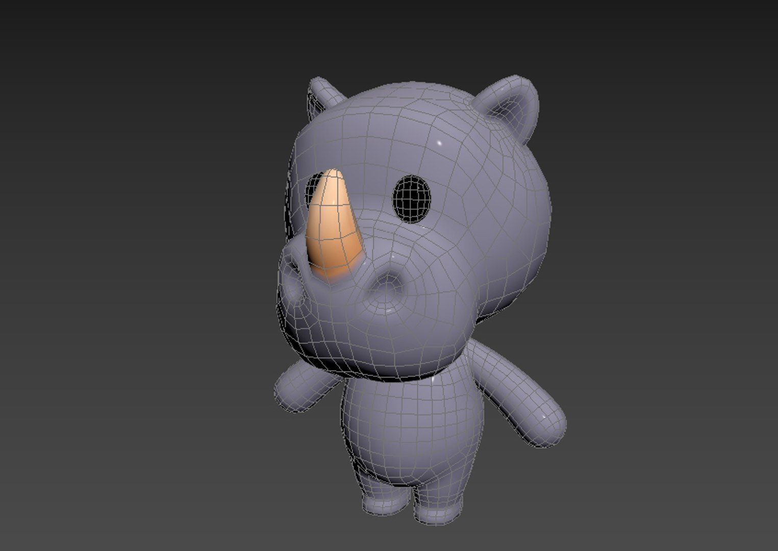 3D Model Rhino Character - TurboSquid 1643717