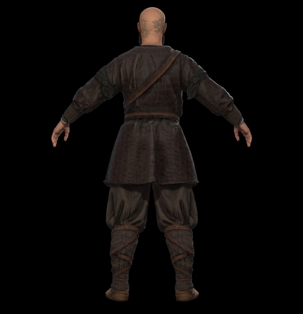 3D Ragnar Vikings Model - TurboSquid 1650431