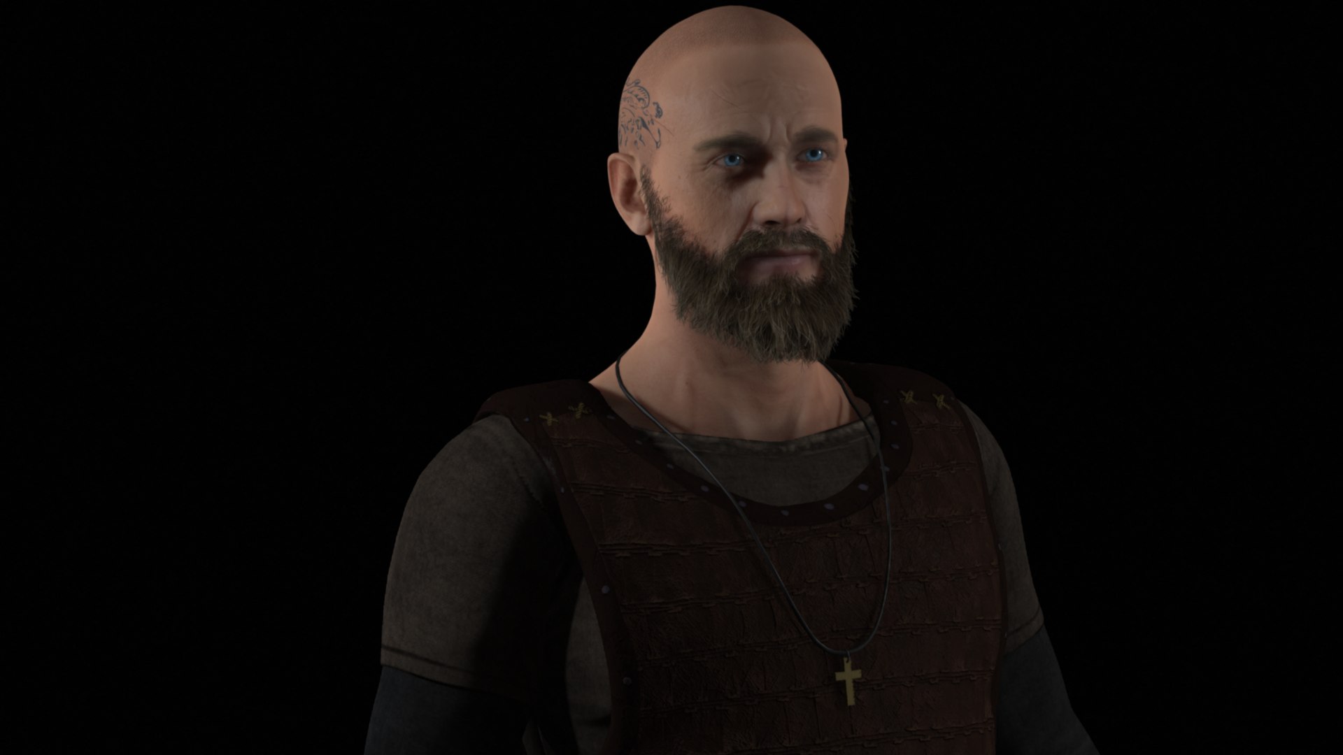 3D ragnar vikings model - TurboSquid 1650431