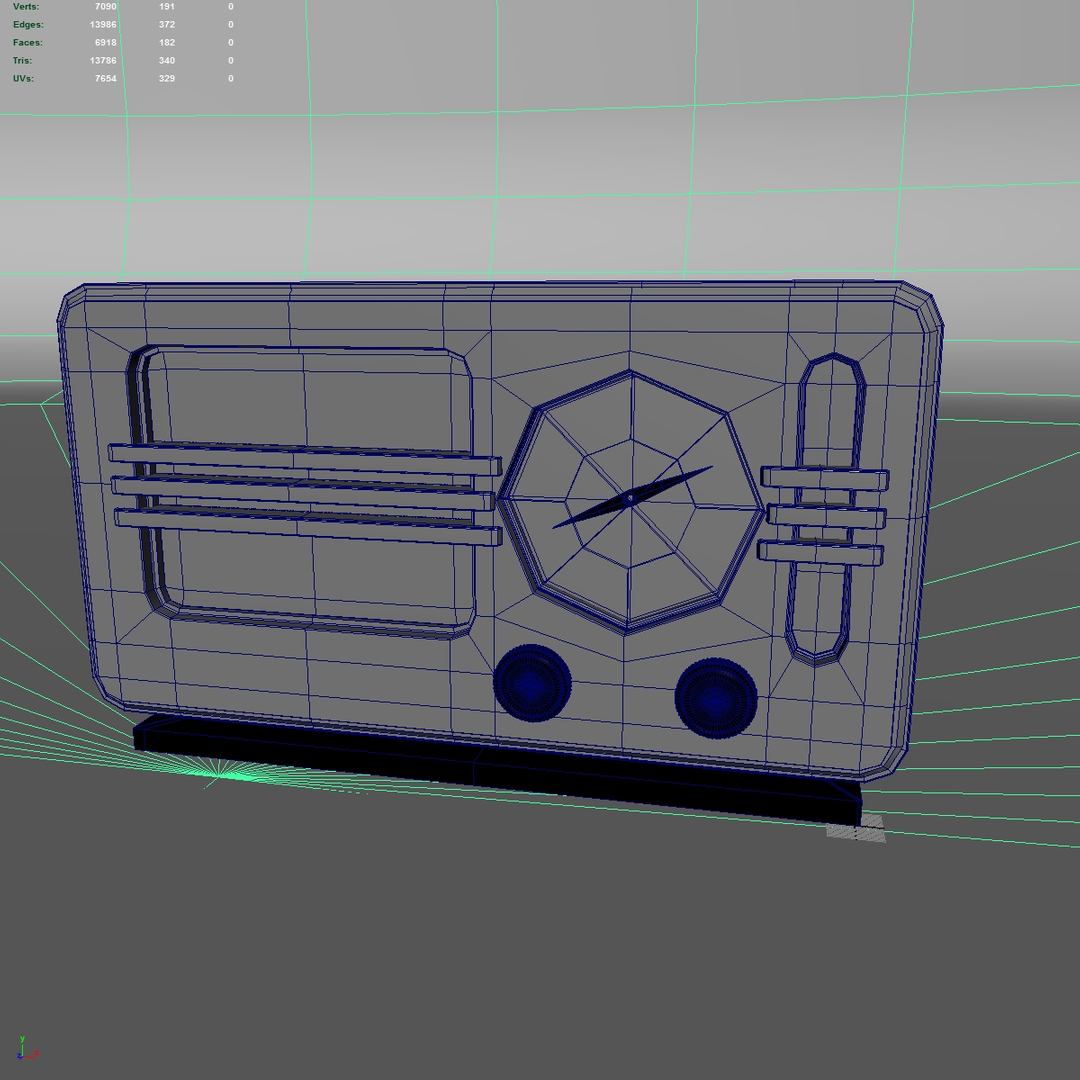 Vintage Radio 3D Model | 1143371 | TurboSquid