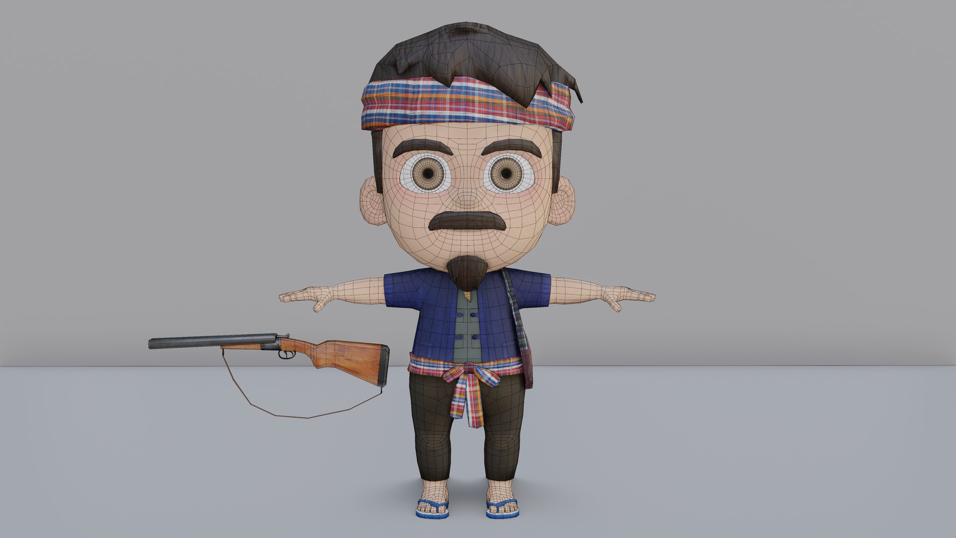 Huntsman Character 3D Model - TurboSquid 1594154