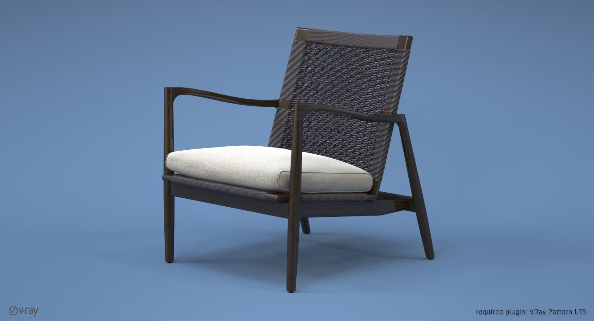 3d pattern vraypattern sebago cushion