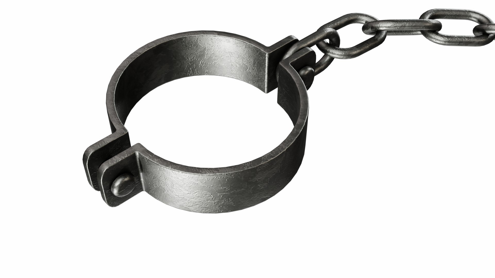Shackles With Weight 3D Model - TurboSquid 2070220
