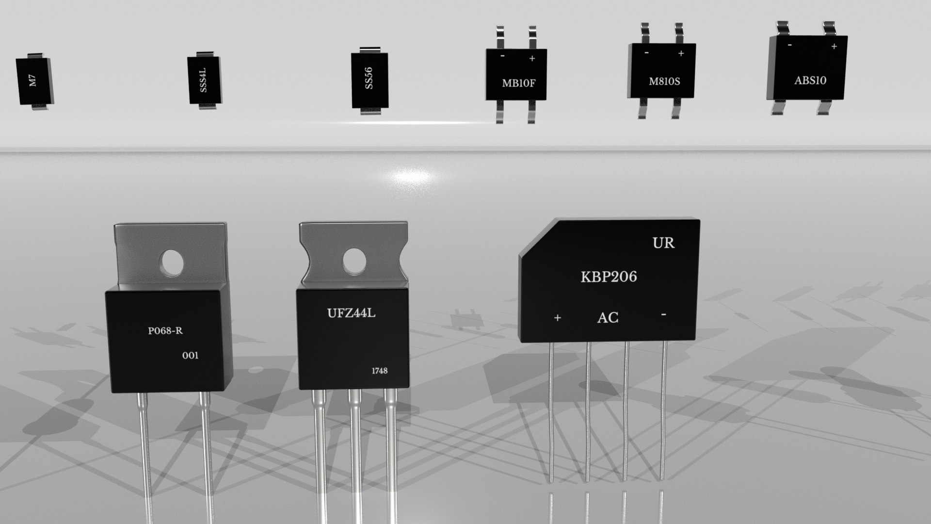 Diode 3D Model - TurboSquid 2193001