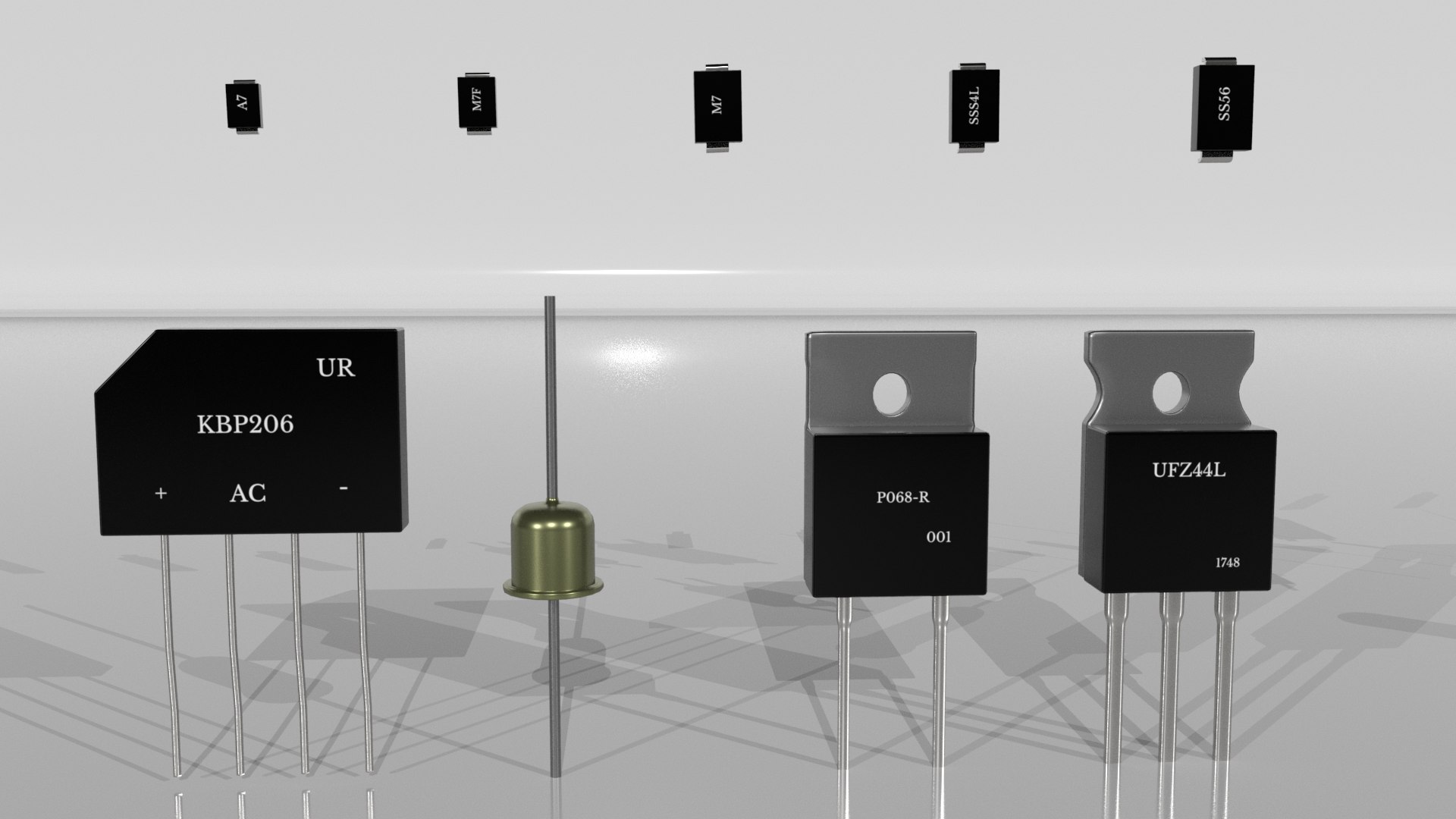 Diode 3D Model - TurboSquid 2193001