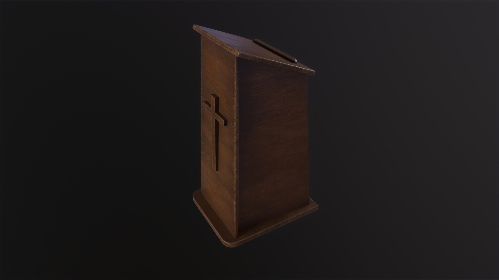 Church Lectern 3D Model - TurboSquid 2107214