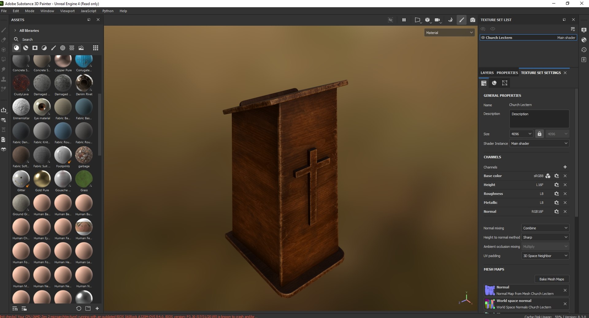 Church Lectern 3D Model - TurboSquid 2107214