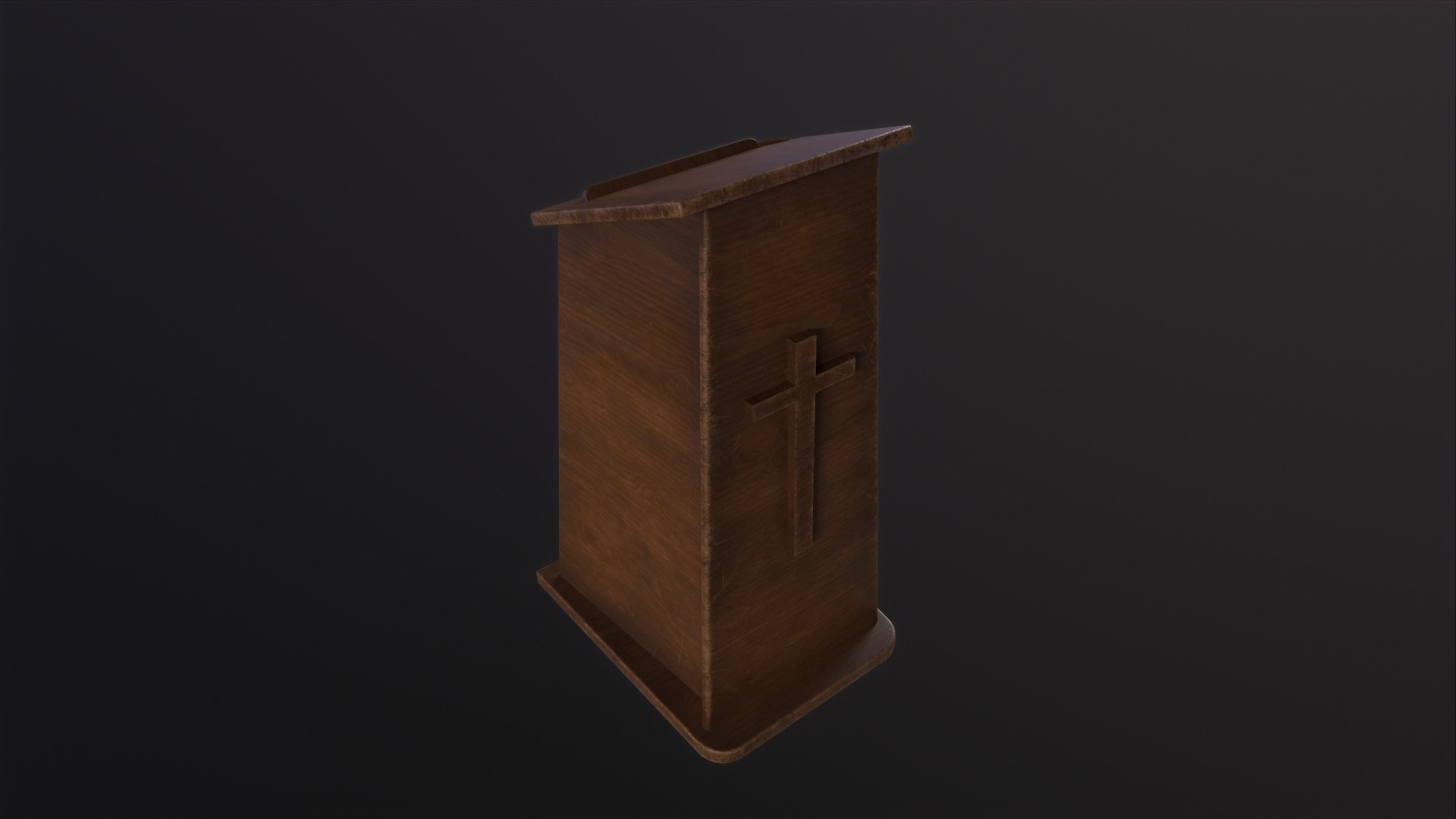 Church Lectern 3D Model - TurboSquid 2107214