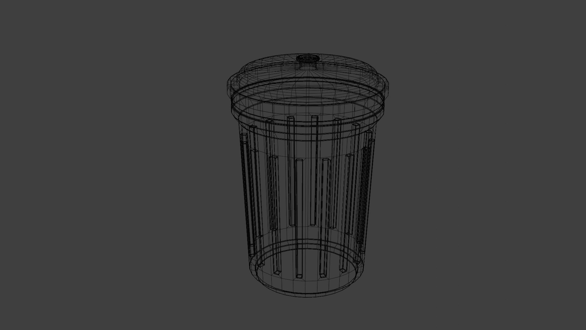 3D Model Garbage Can - TurboSquid 1842977