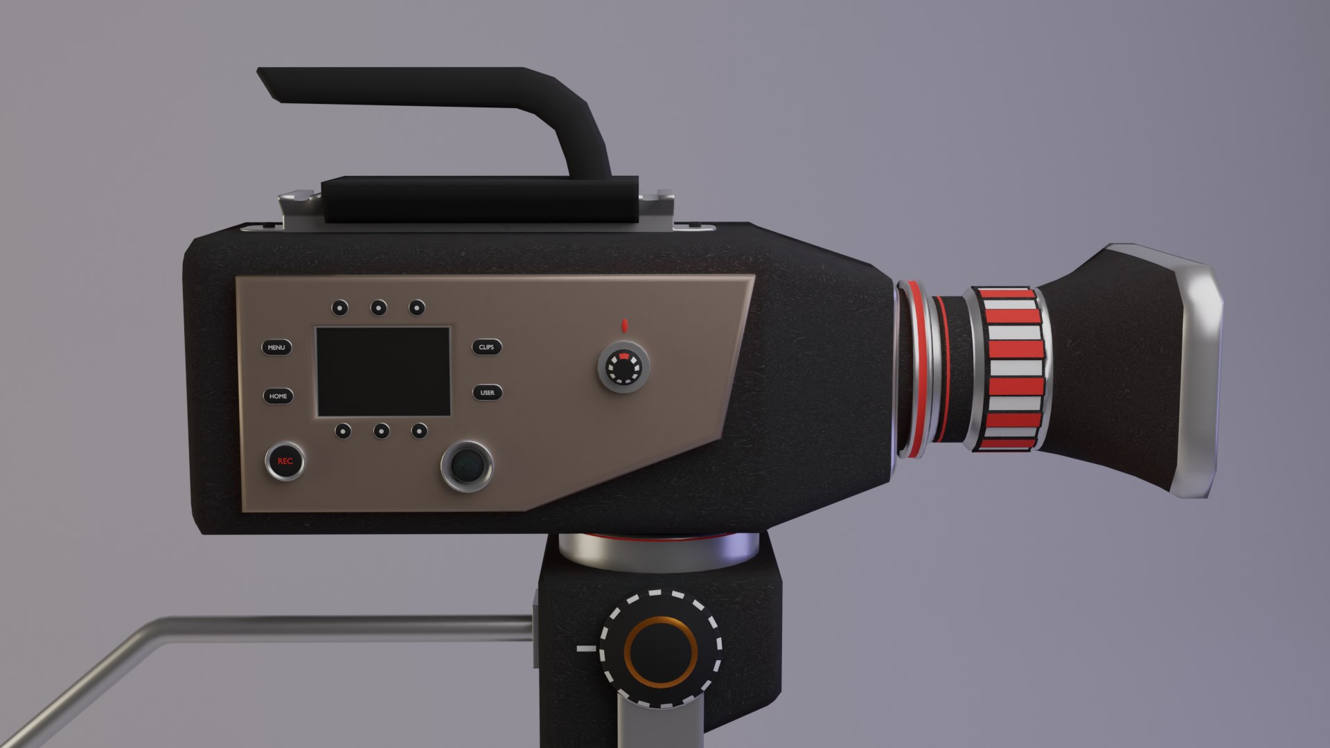 3D Model Video Camera Cinema Set - TurboSquid 1955302