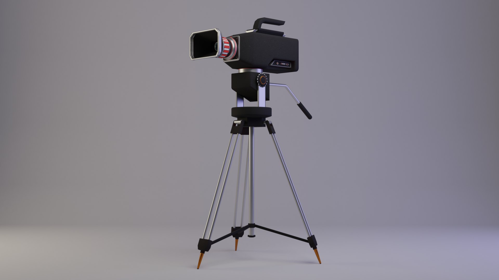 3D Model Video Camera Cinema Set - TurboSquid 1955302