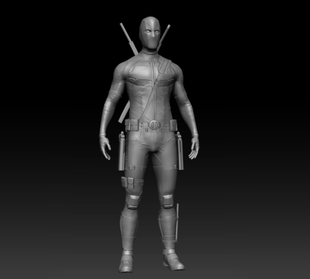 3D deadpool model - TurboSquid 1396678