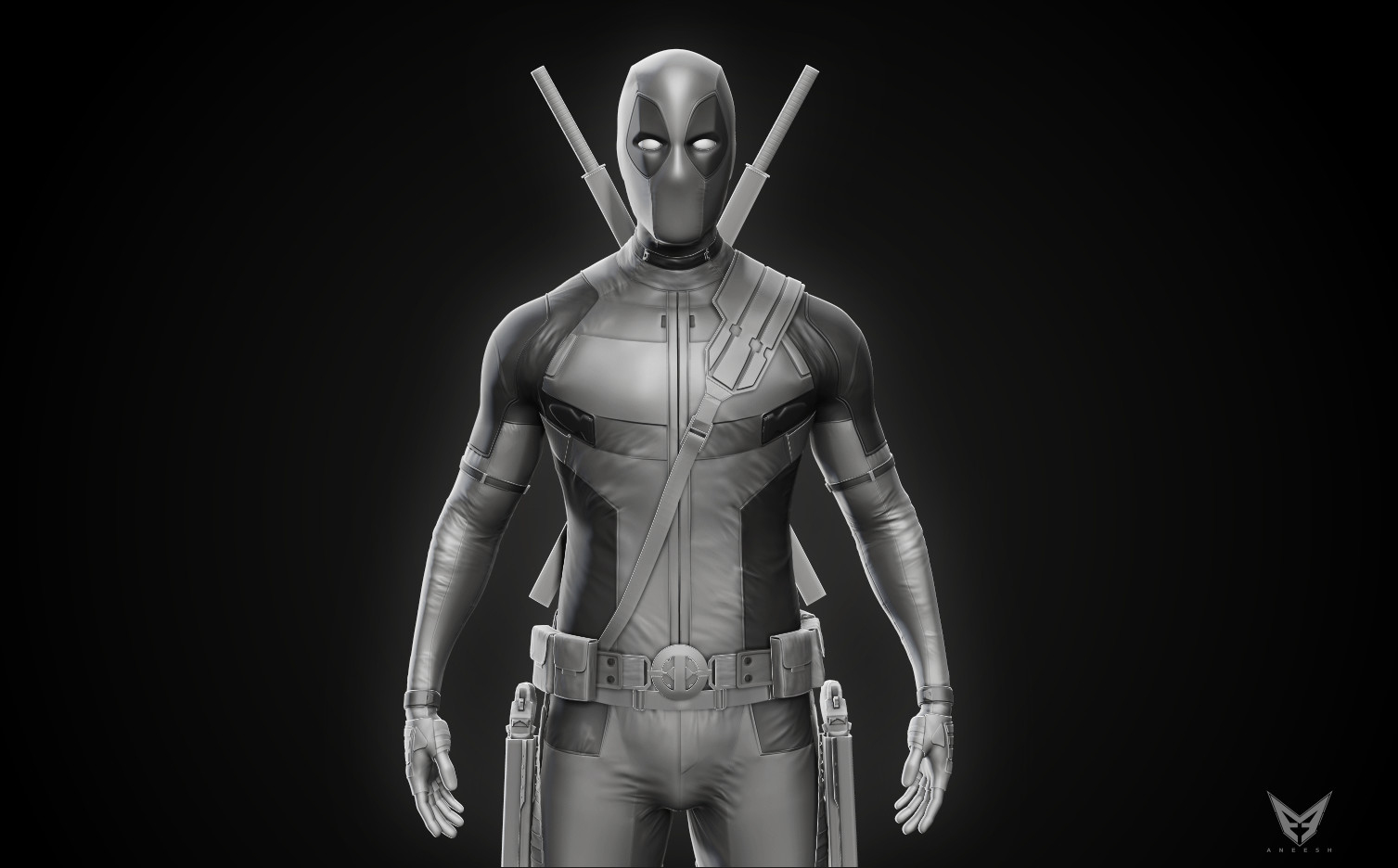 3D deadpool model - TurboSquid 1396678