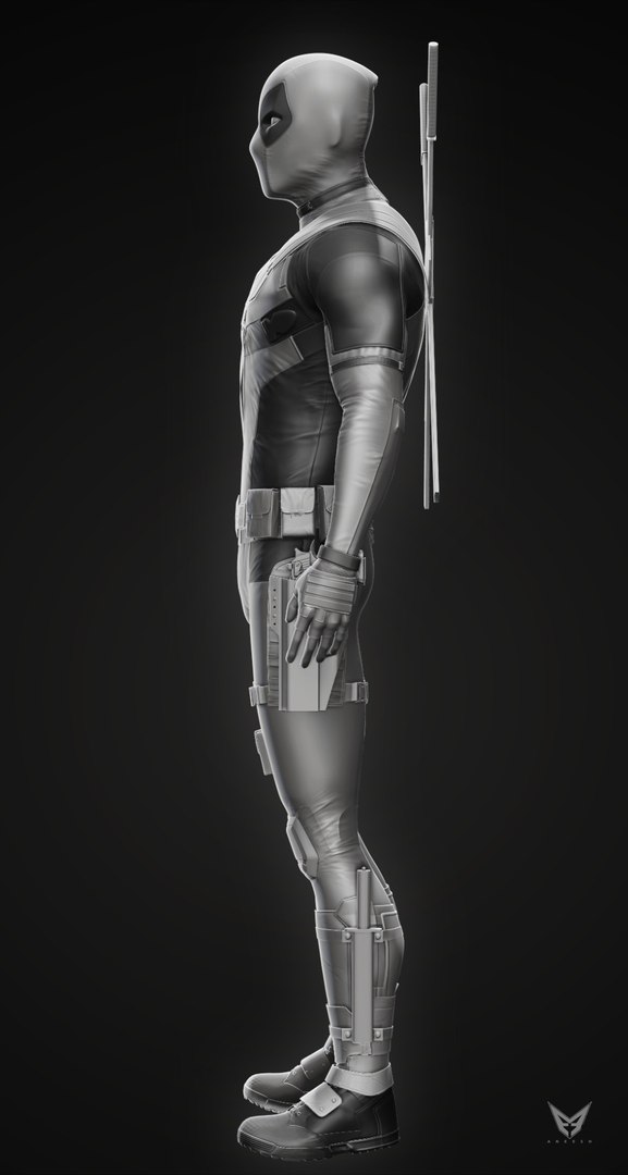 3D deadpool model - TurboSquid 1396678