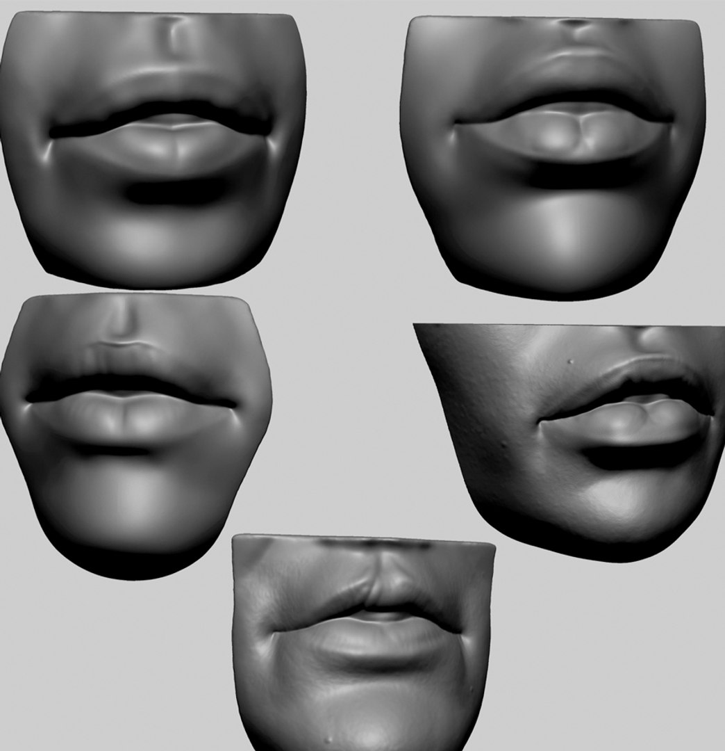 3D Model Lip Models - TurboSquid 1893661