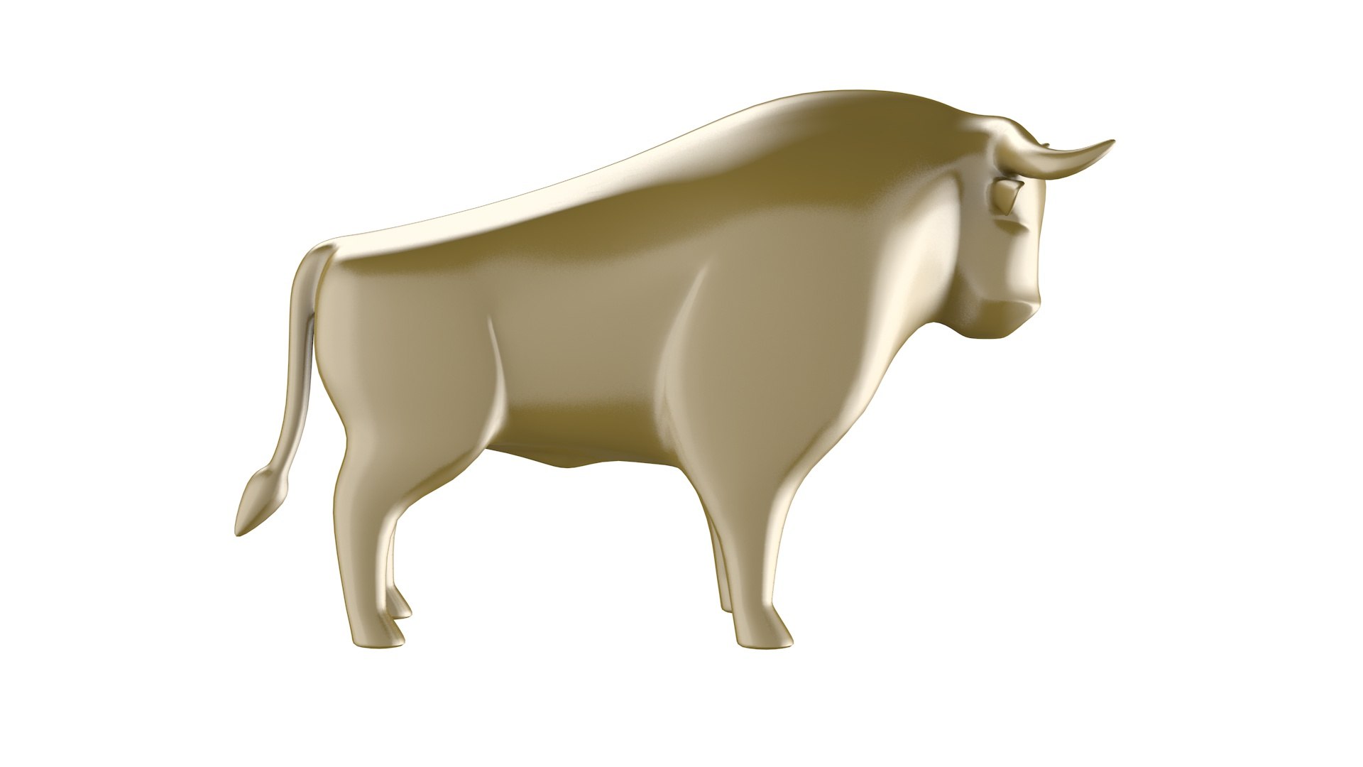 3D Bull Sculpture Wall Street Model - TurboSquid 2251125