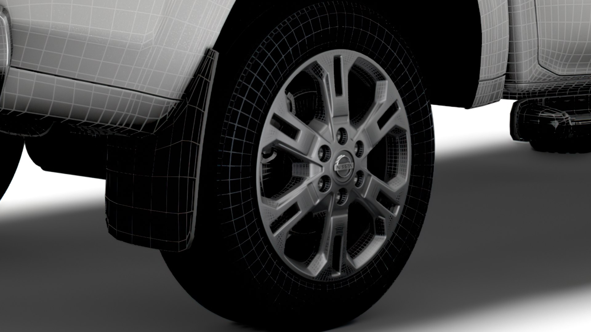 3D Nissan Navara Tekna 2021 Wheel - TurboSquid 2012733