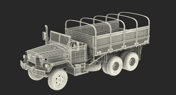 미국 육군화물 트럭 M35 딱딱한 3D 모델 3D 모델 - TurboSquid 1087230