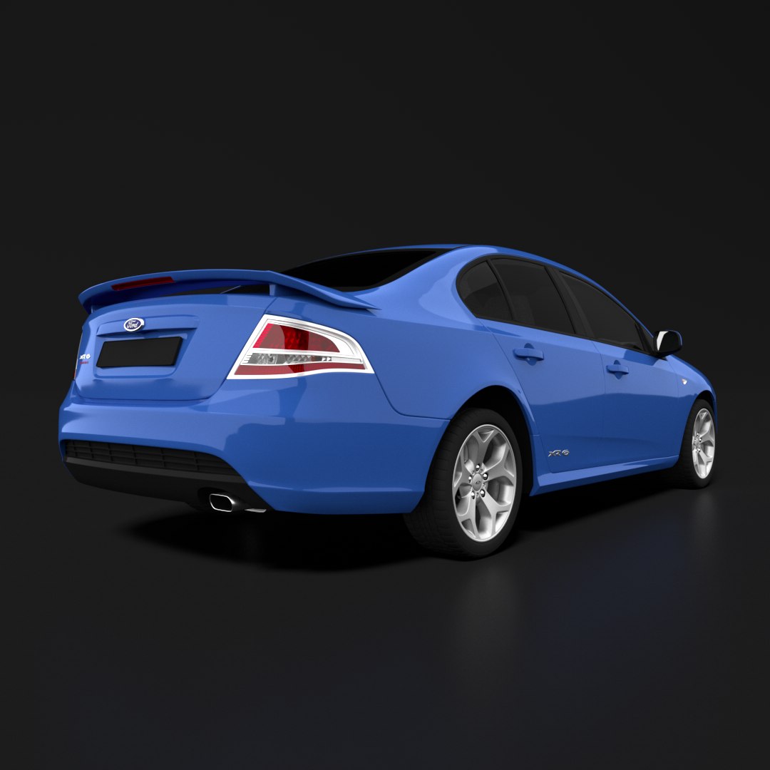 3D Ford Falcon XR6 - TurboSquid 2333972