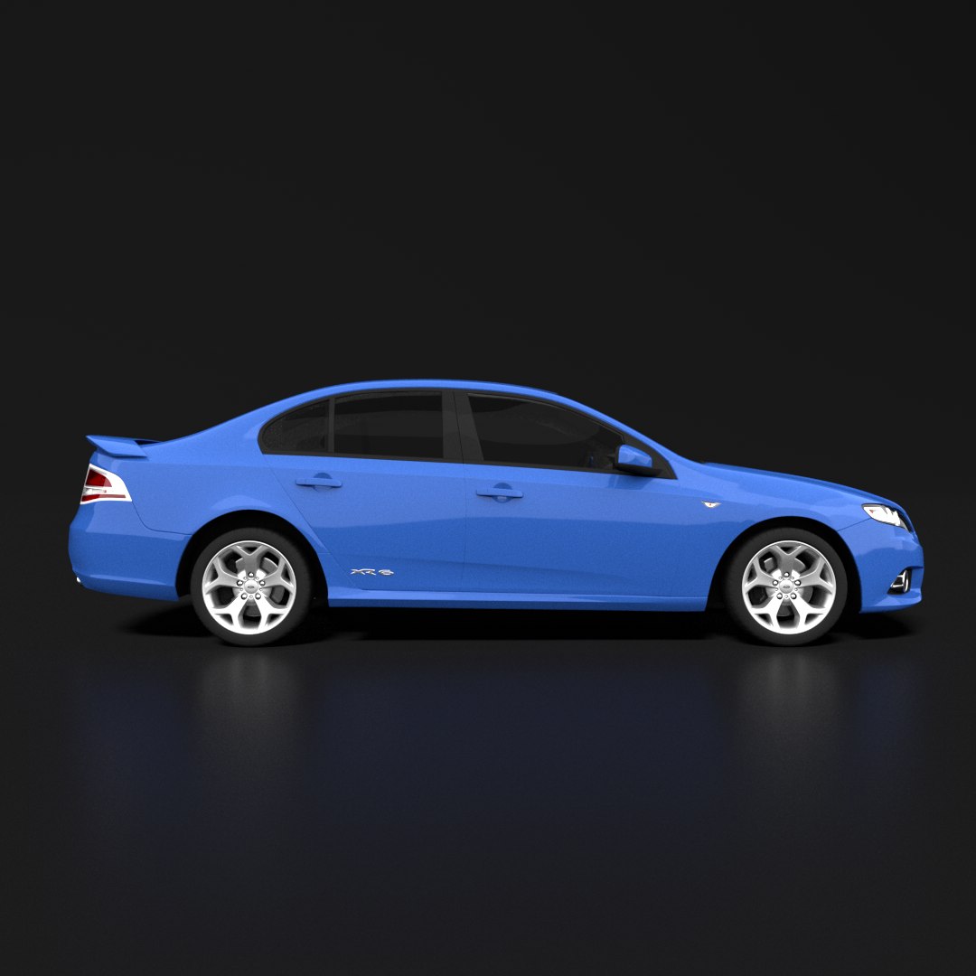 3D Ford Falcon XR6 - TurboSquid 2333972