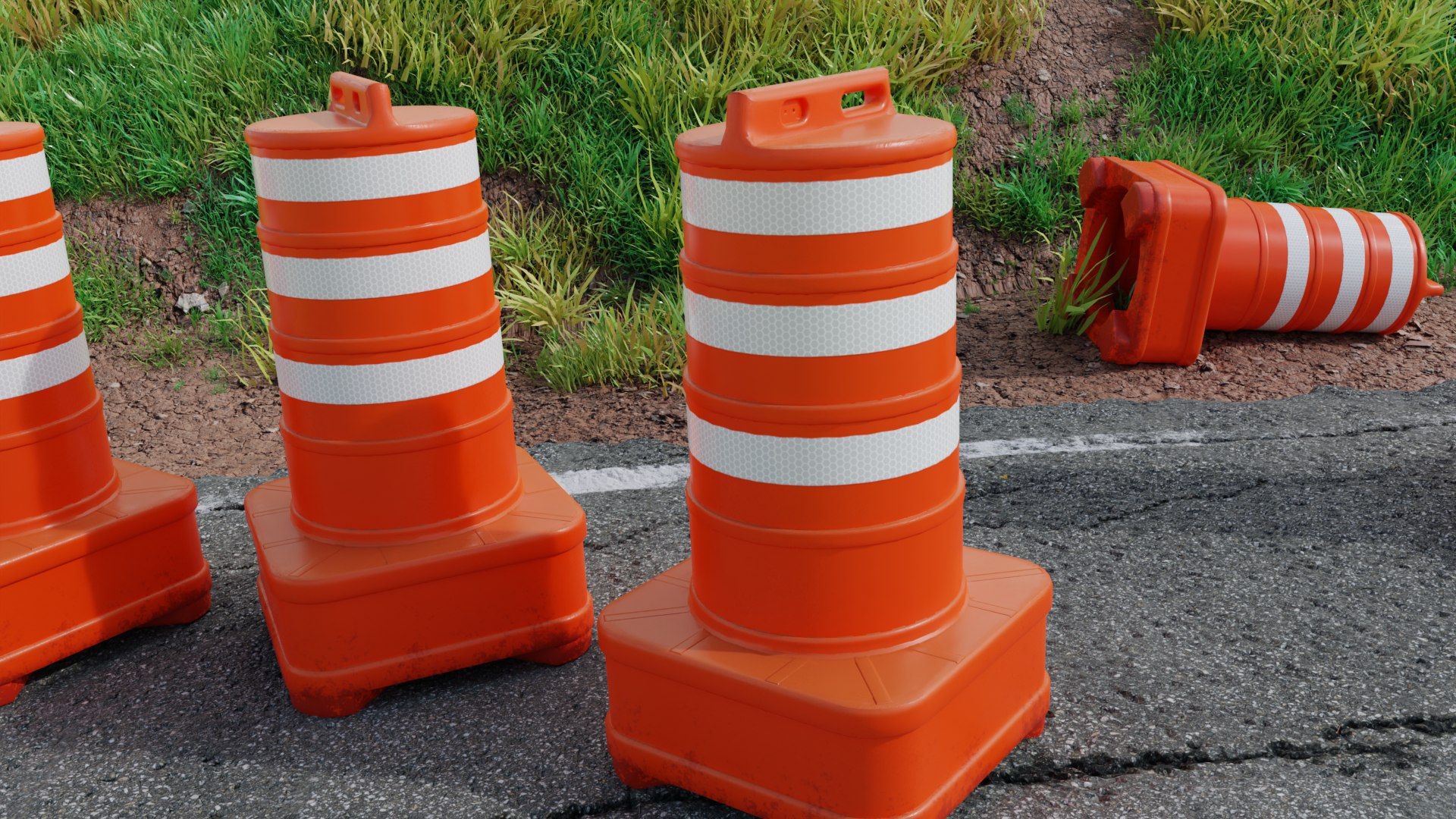 3D Cone Barril Model - TurboSquid 2037347