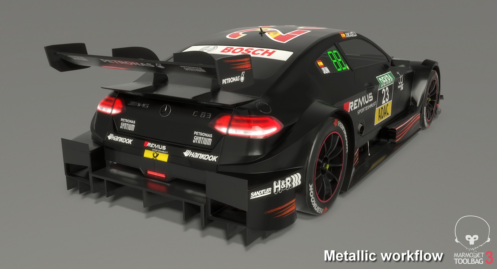 3D Mercedes-amg C63 Dtm Season Model - TurboSquid 1311357