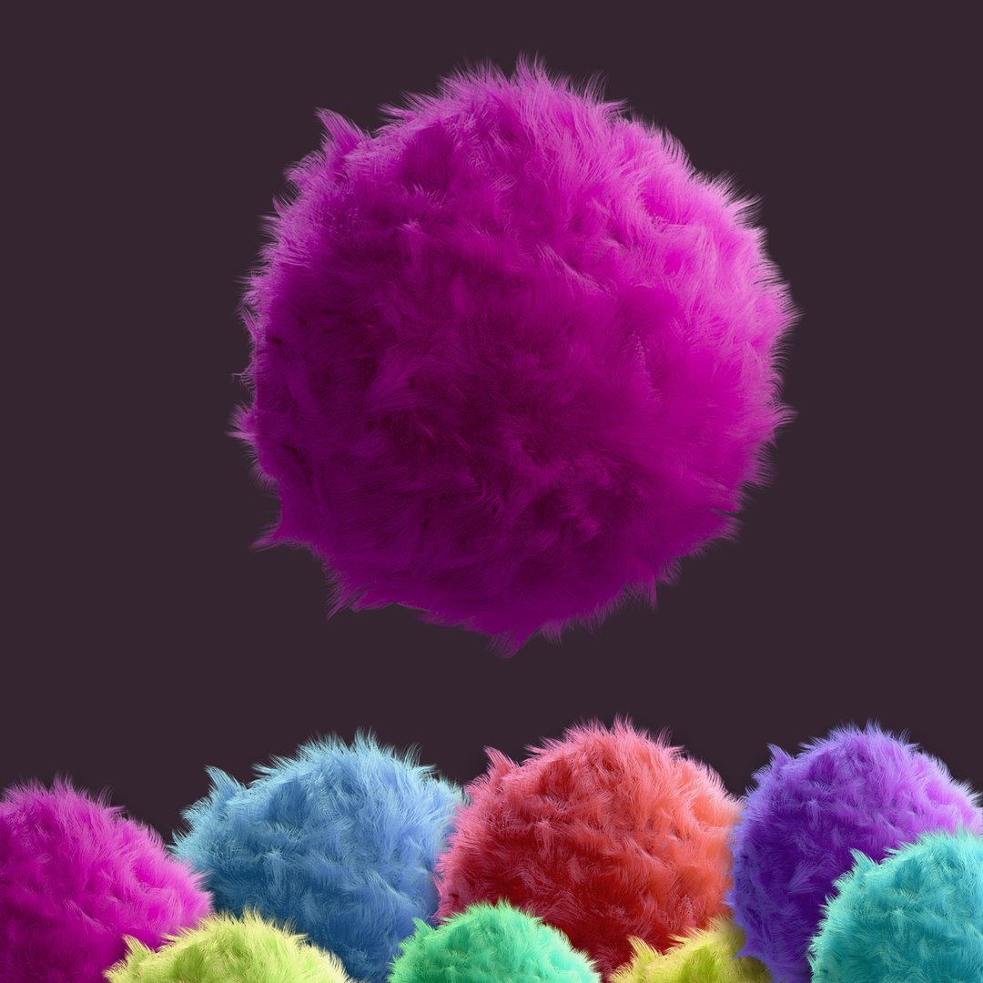 Fur Material in blender 3D model - TurboSquid 2152847