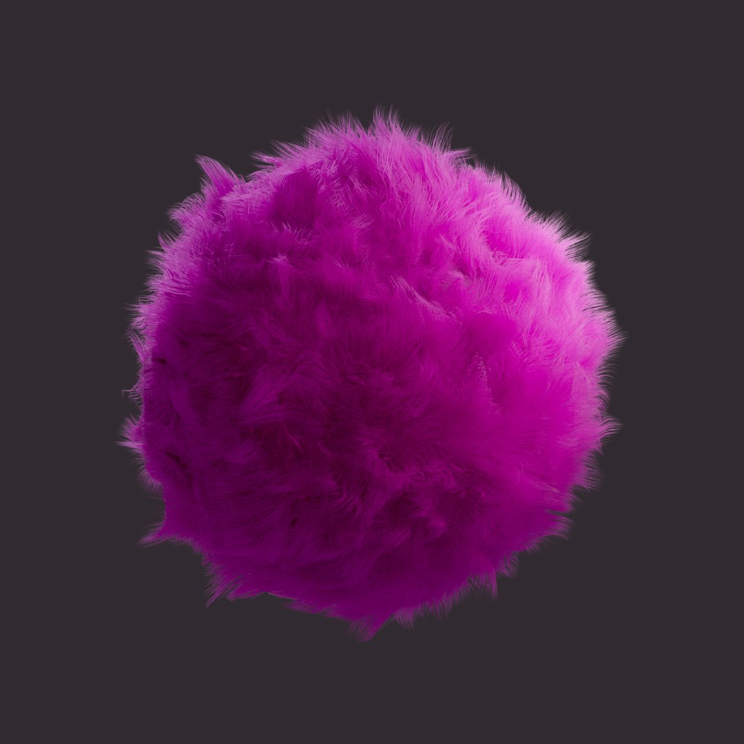 Fur Material in blender 3D model - TurboSquid 2152847