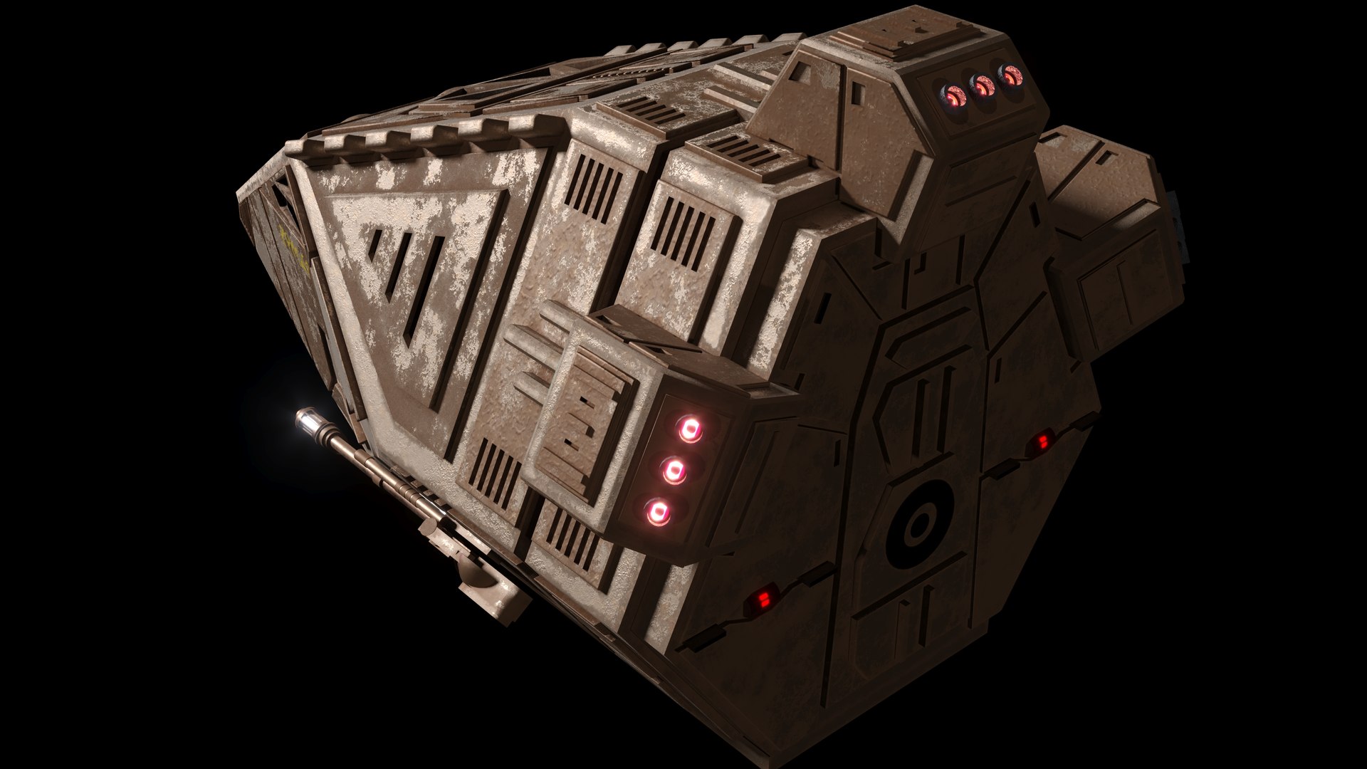 Toron Class Klingon Shuttle Craft 3D Model - TurboSquid 1925814