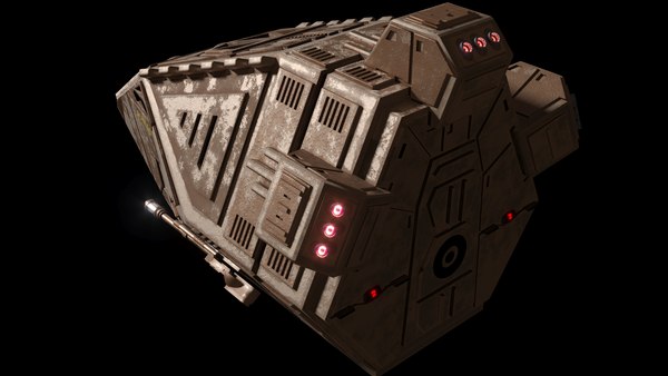 Toron Class Klingon Shuttle Craft 3D model - TurboSquid 1925814