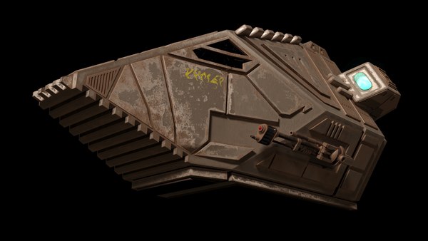 Toron Class Klingon Shuttle Craft 3D model - TurboSquid 1925814
