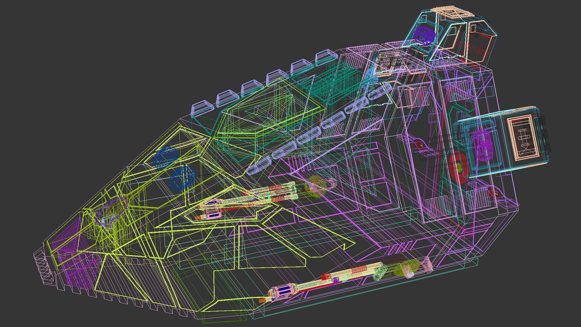 Toron Class Klingon Shuttle Craft 3D Model - TurboSquid 1925814