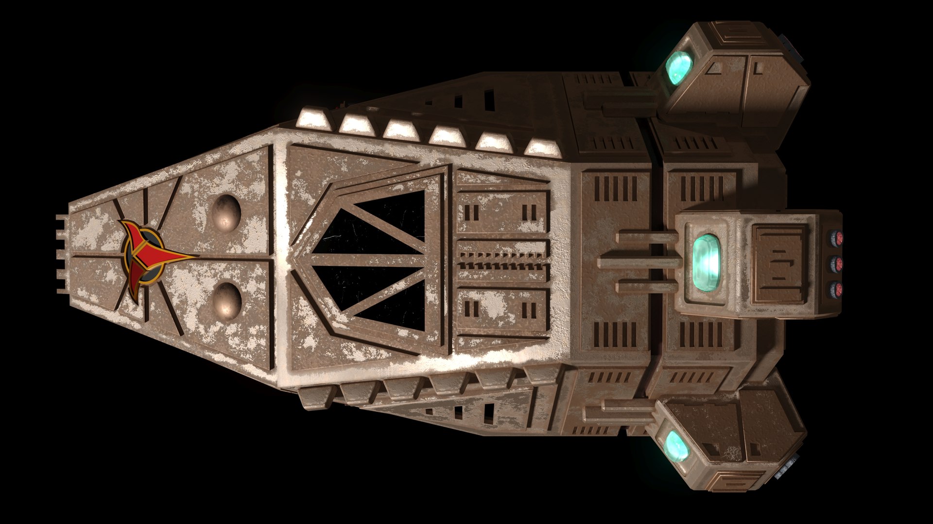 Toron Class Klingon Shuttle Craft 3D Model - TurboSquid 1925814